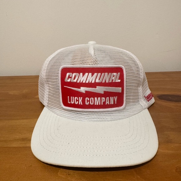 Communal Cowboy | Accessories | White Communal Cowboy Trucker Hat ...